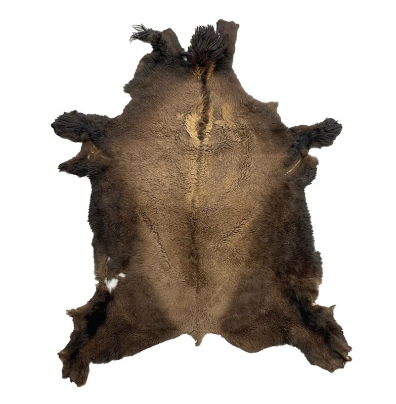 Economy Grade Buffalo Hide – Rustic Full-Grain Bison Hide, Perfect for ...