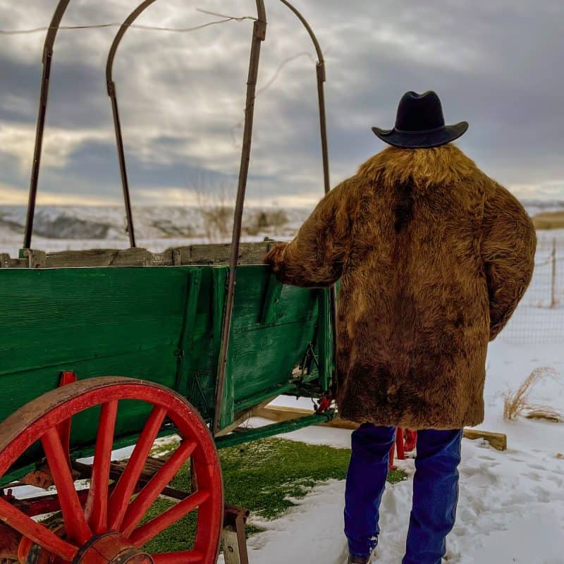 Buffalo Fur Jacket | Coats & Vests | Merlin's Hide Out