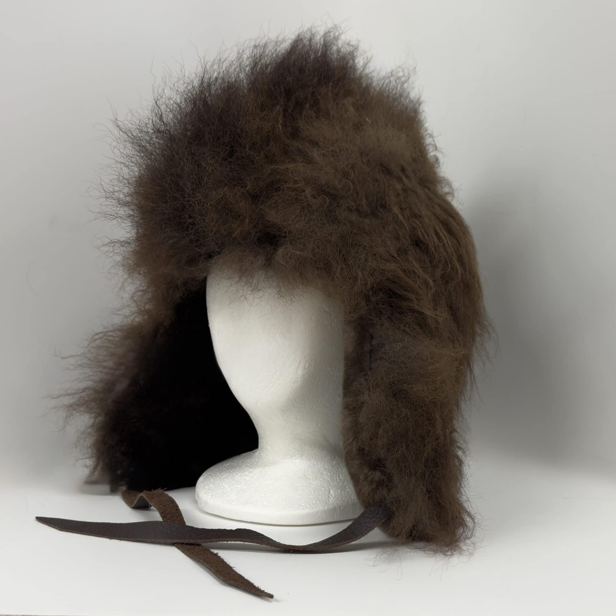 Stay Warm In Traditional Style | Buffalo Fur Trapper Hat - Pick Your ...